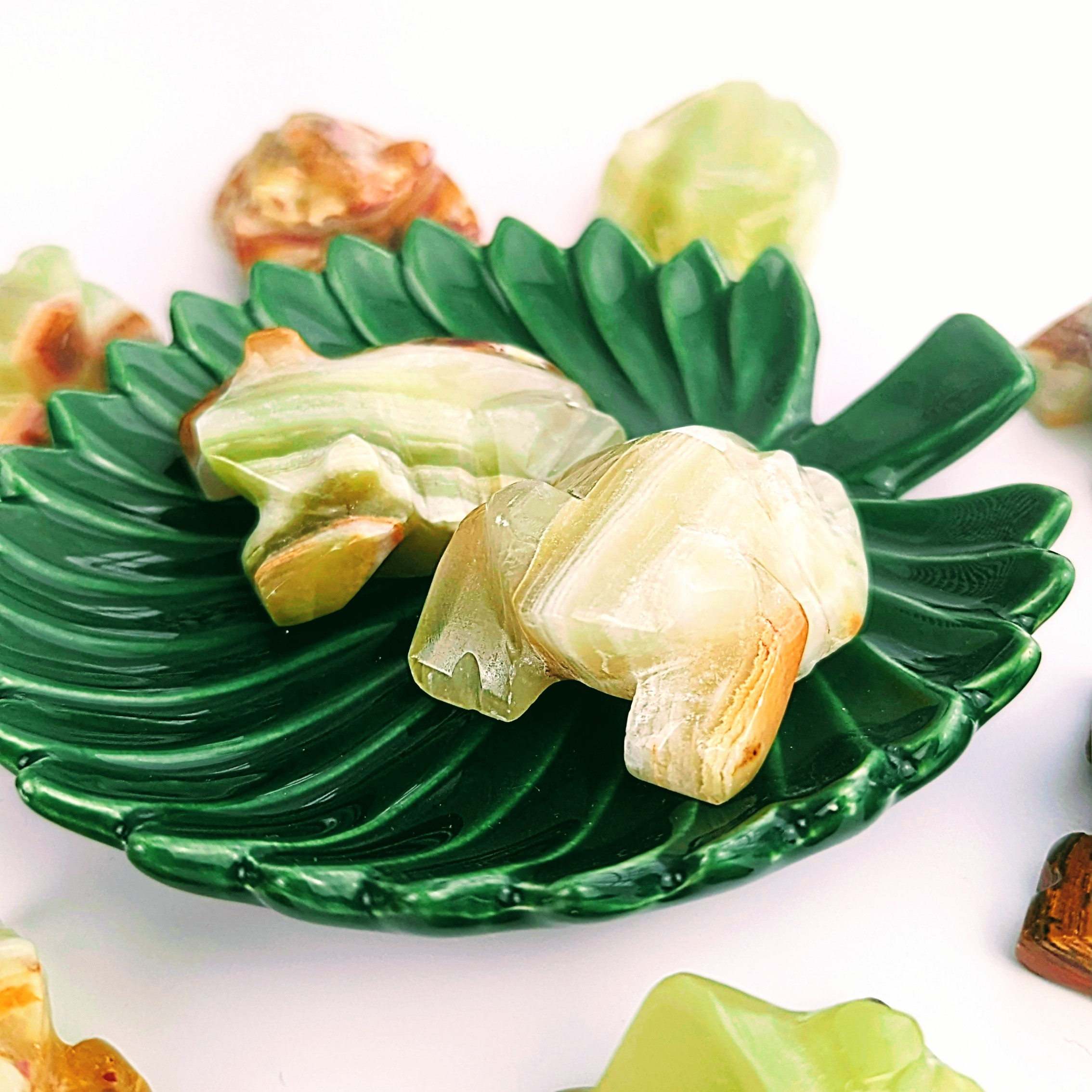 Żaba symbol bogactwa figurka - gemour.pl